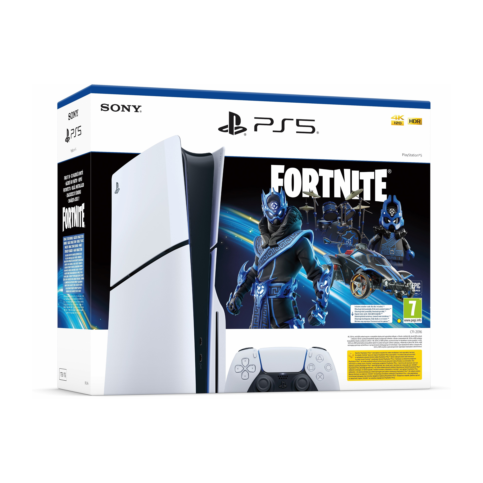 PlayStation 5 Slim D chassis + Fortnite VCH | Naruči online Tehnomag.com