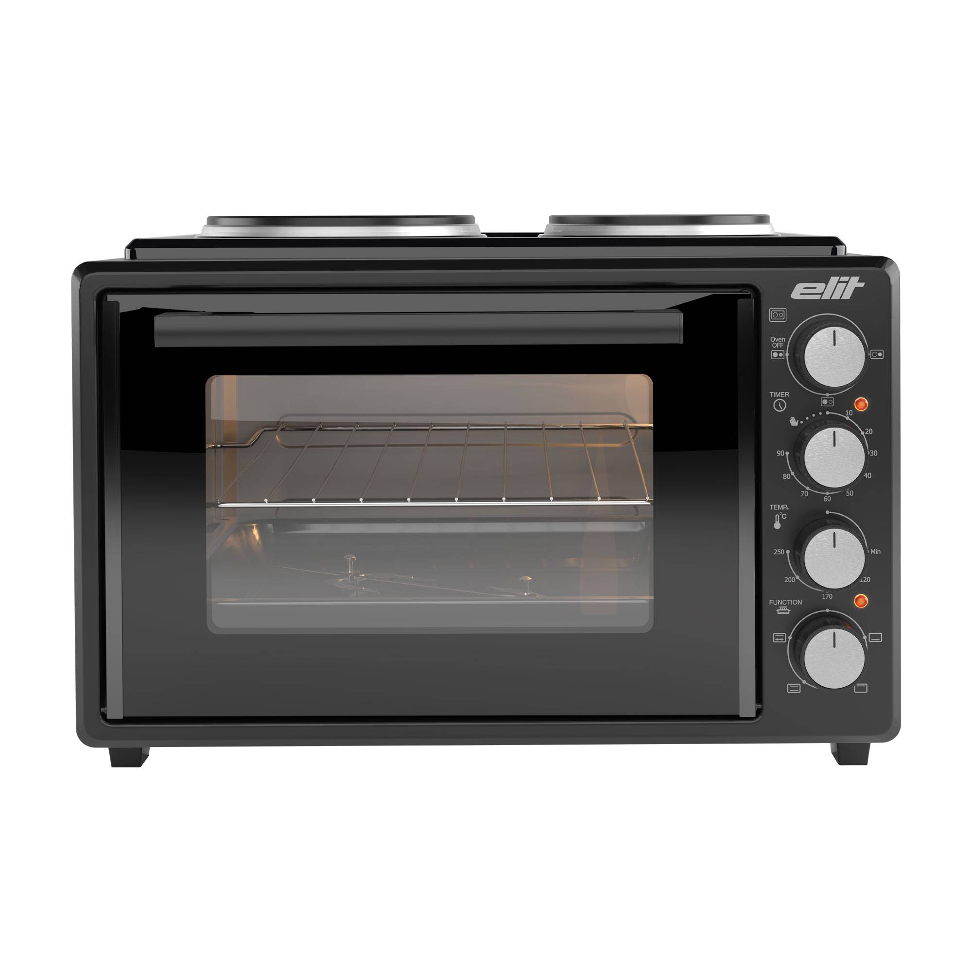 Mini pećnica Elit OPTIDUO 35(l) Crna