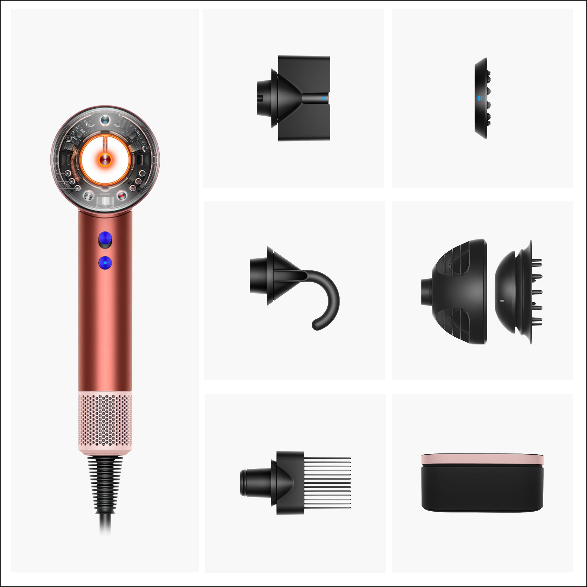 Fen Dyson Supersonic HD16 Nural SE Strawberry Bronze/Blush Pink ...
