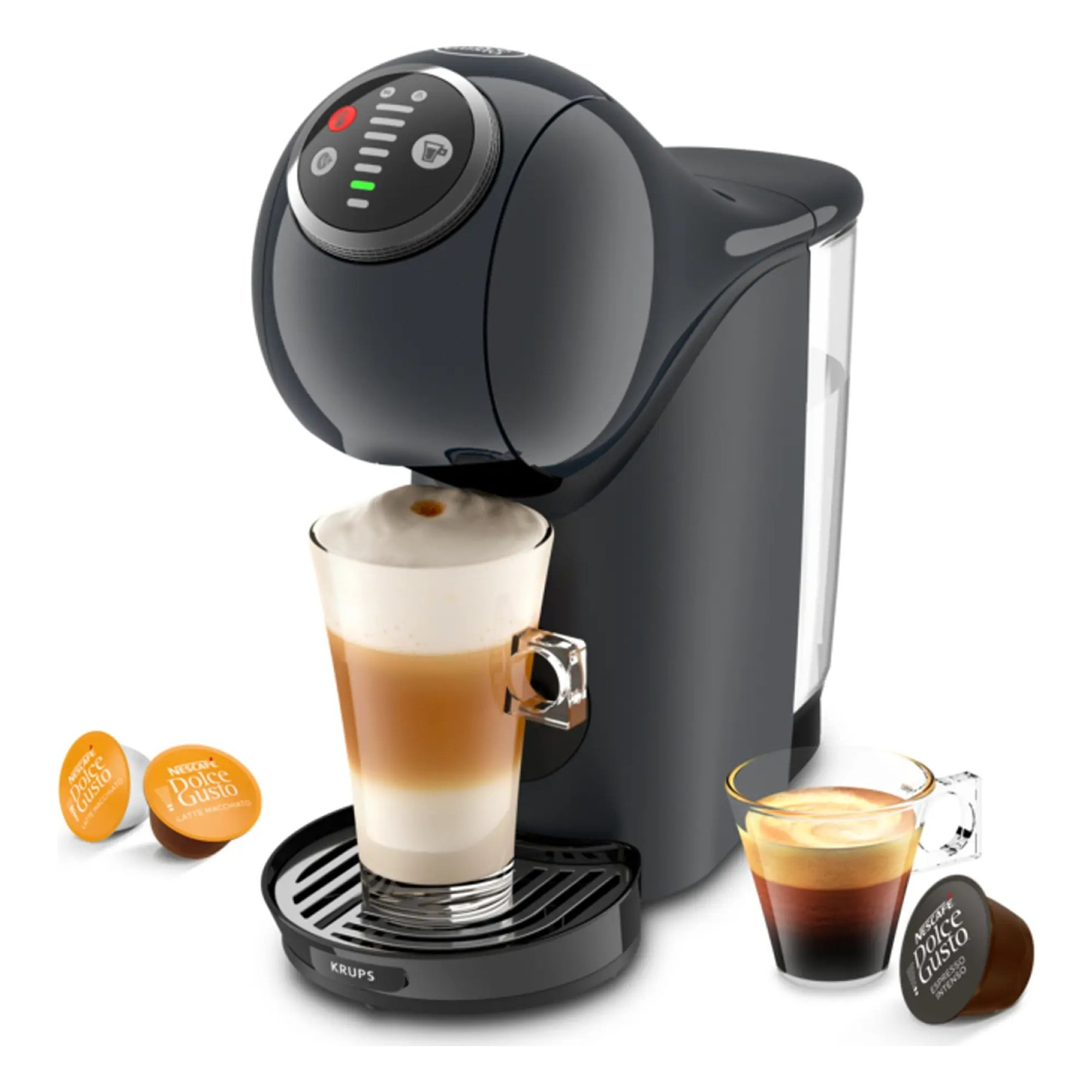 Aparat za kafu Krups KP340B10 Genio S Plus Cosmic Grey | Naruči online Tehnomag.com