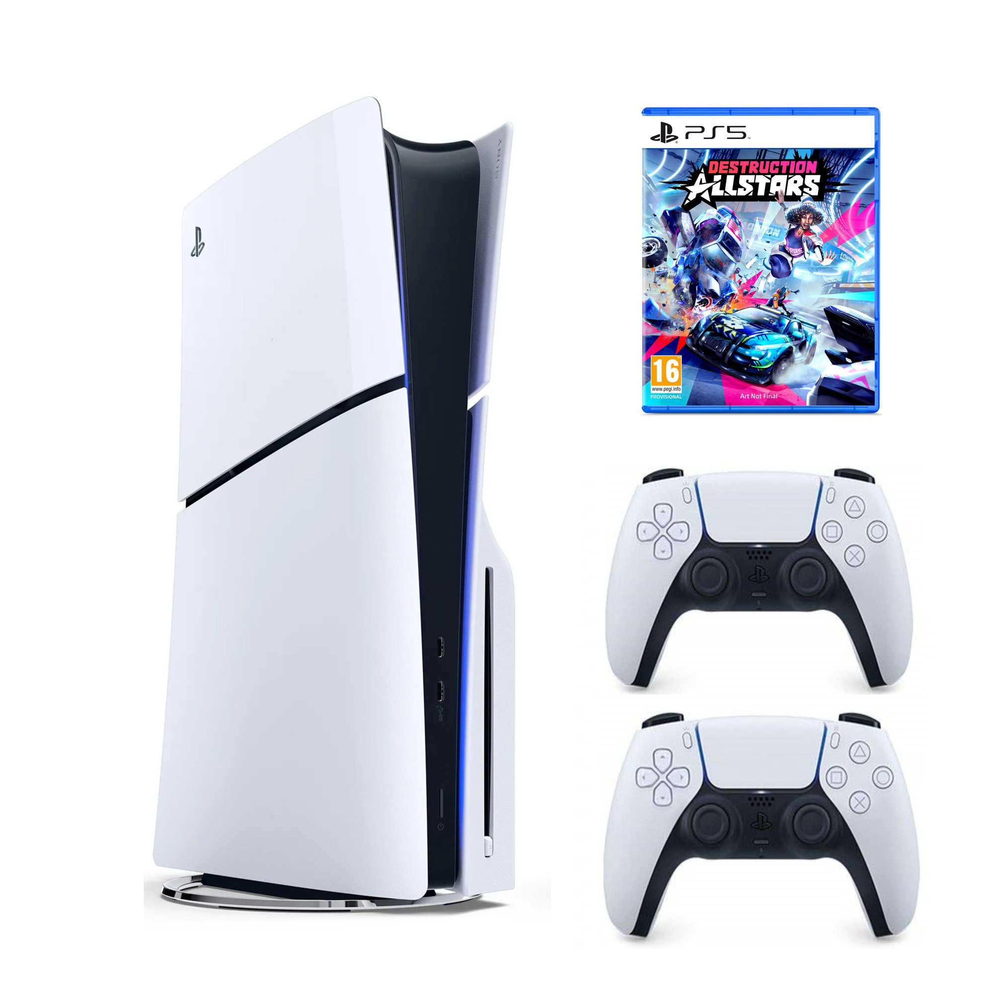 PlayStation 5 Slim D chassis + PS5 Dualsense Wireless Controller ...